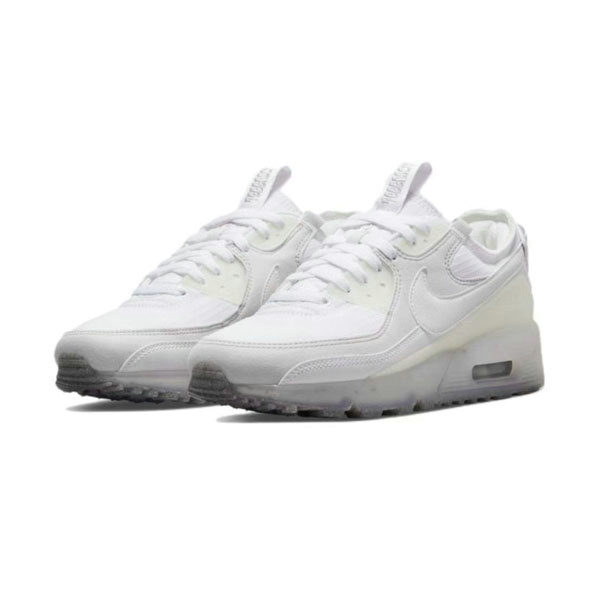 Nike Air Max 90 Terrascape 織物合成革 休閒跑步鞋 白色
